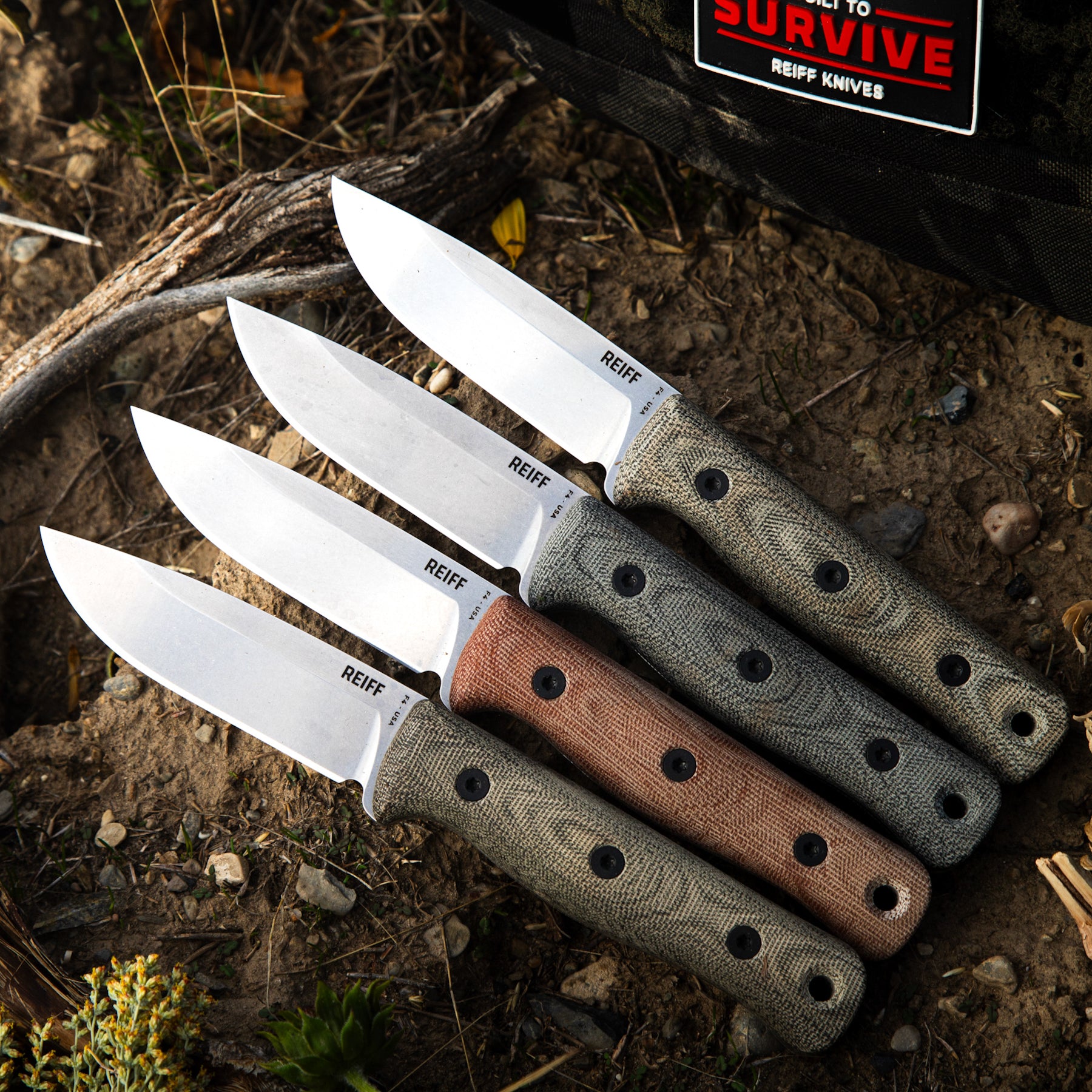 F4 Buschraft Survival Knife MagnaCut - Reiff Knives